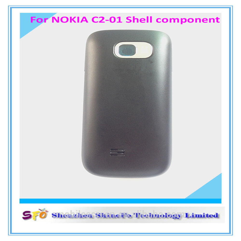 Buy Black Full Housing Cover + Keypad For Nokia C2-01 C2 Mobile Phone ...