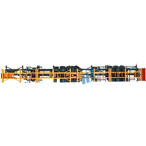 Buy China Trailer Manufacturing Tandem Container Transport Semi-trailer ...