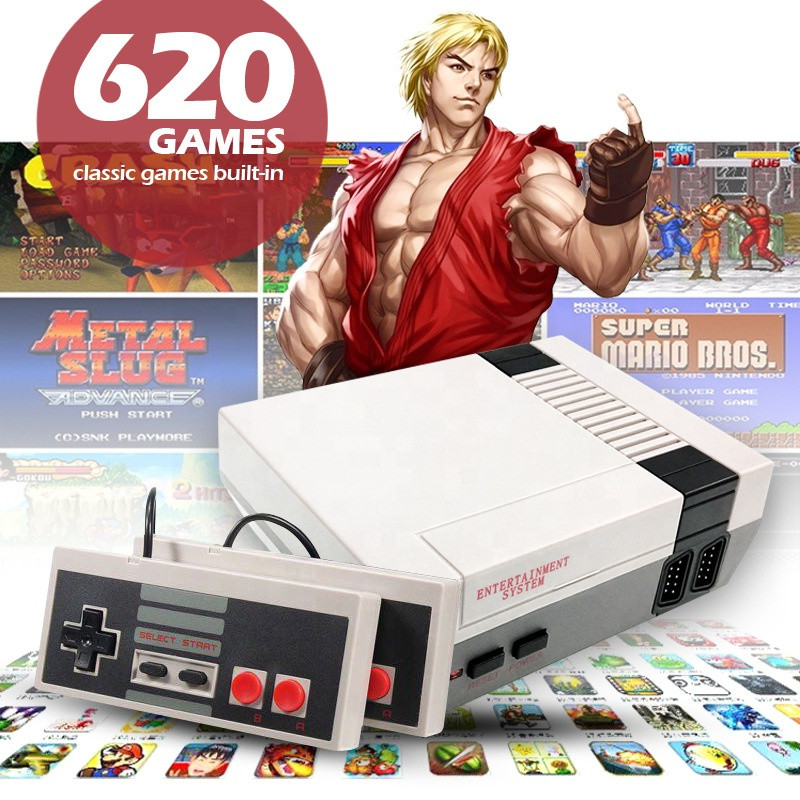 Buy Classic Mini Game Consoles Built-in 500/620 Tv Video Games With ...