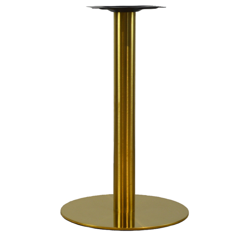 Buy Coffee Concise Style Golden Table Base Stainless Steel Dining Table ...