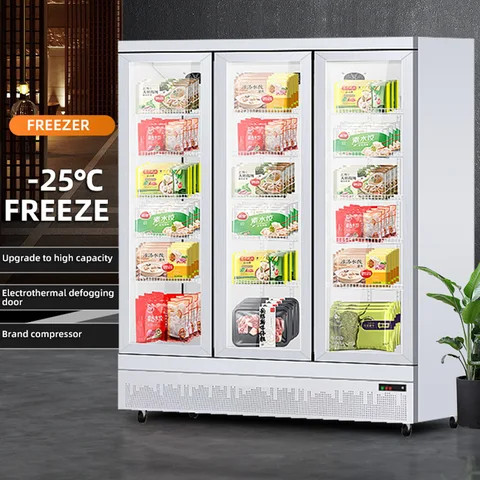 Buy Commercial Fruit Frost Free Display Fridge Display Fridge Freezer ...