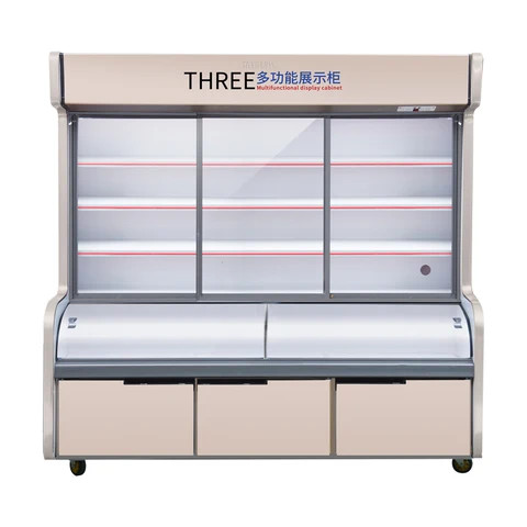 Buy Commercial Restaurant Refrigerator Freezer Vertical Expositor With ...