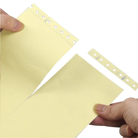 Buy Continuous Carbonless Computer Paper Form Ncr Printing Office ...