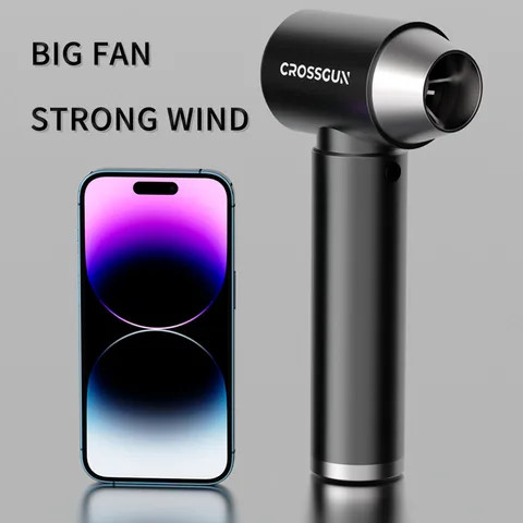 Buy Crossgun Powerful Big Turbo Jet Fan Super 52mm Motor Powerful Turbo ...