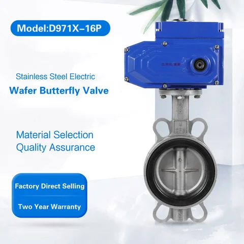 Buy D971x-16p Electric Butterfly Valve Explosion-proof Switch Adjustment Stainless Steel ...