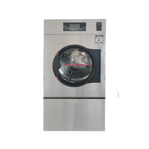 Buy Double Stack Commercial 25kg Coin Vending Laundry Equipment Wash ...