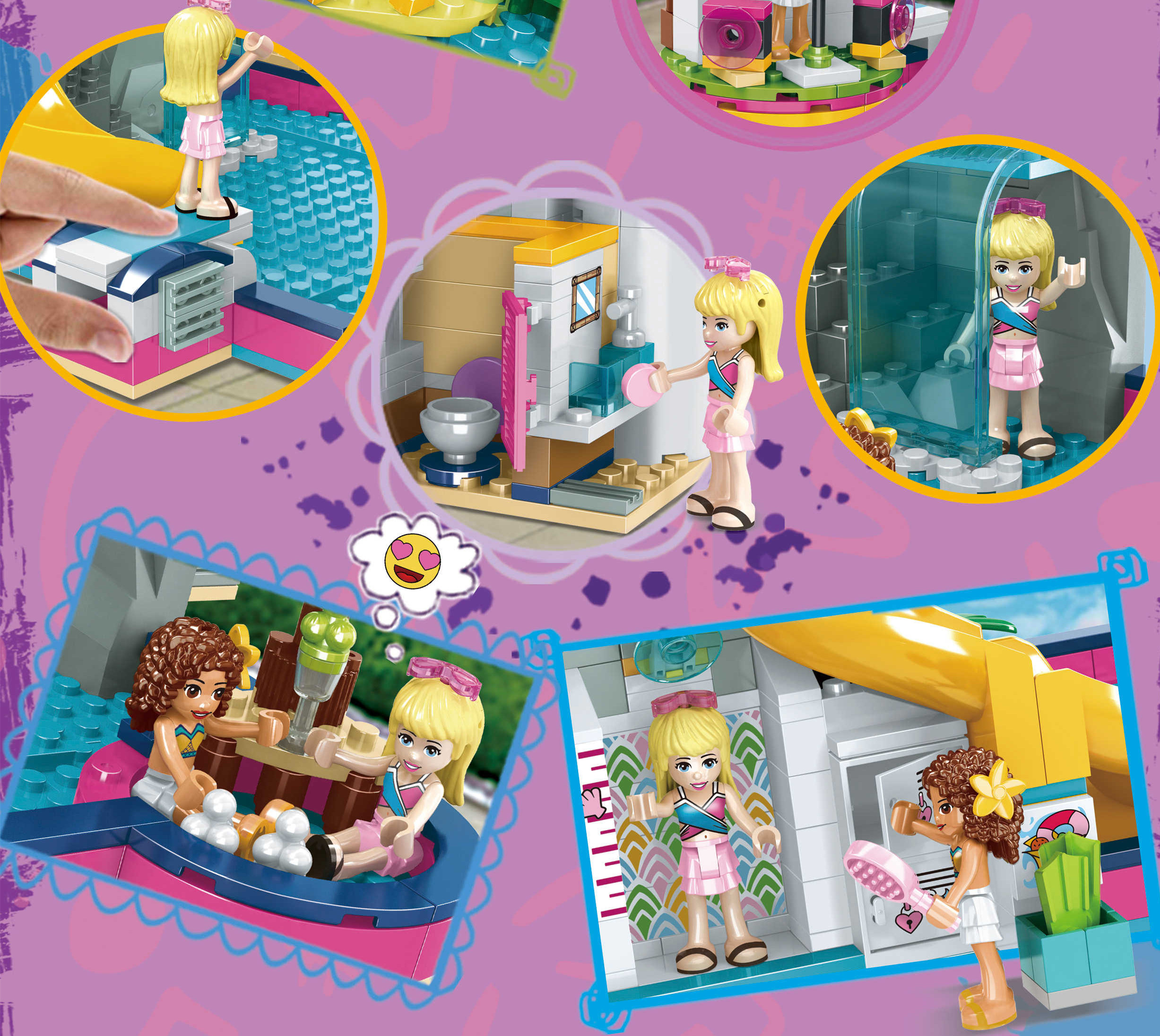 Buy Fidget Toy House Building Blocks Building Block Toys Educational ...