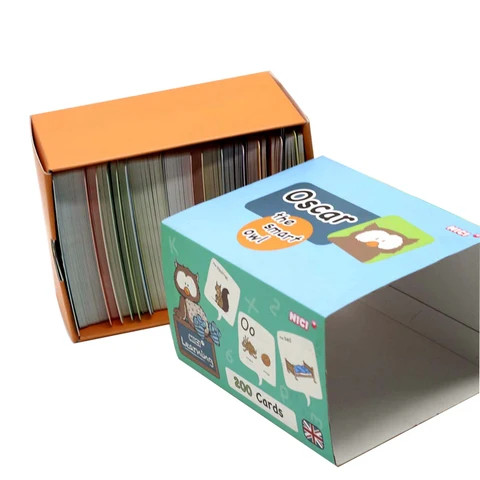 Buy Flash Cards Playing Custom Logo Printing Kid-friendly Educational ...