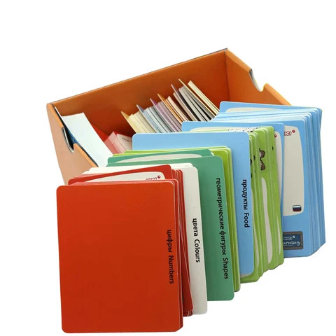 Buy Flash Cards Playing Custom Logo Printing Kid-friendly Educational ...