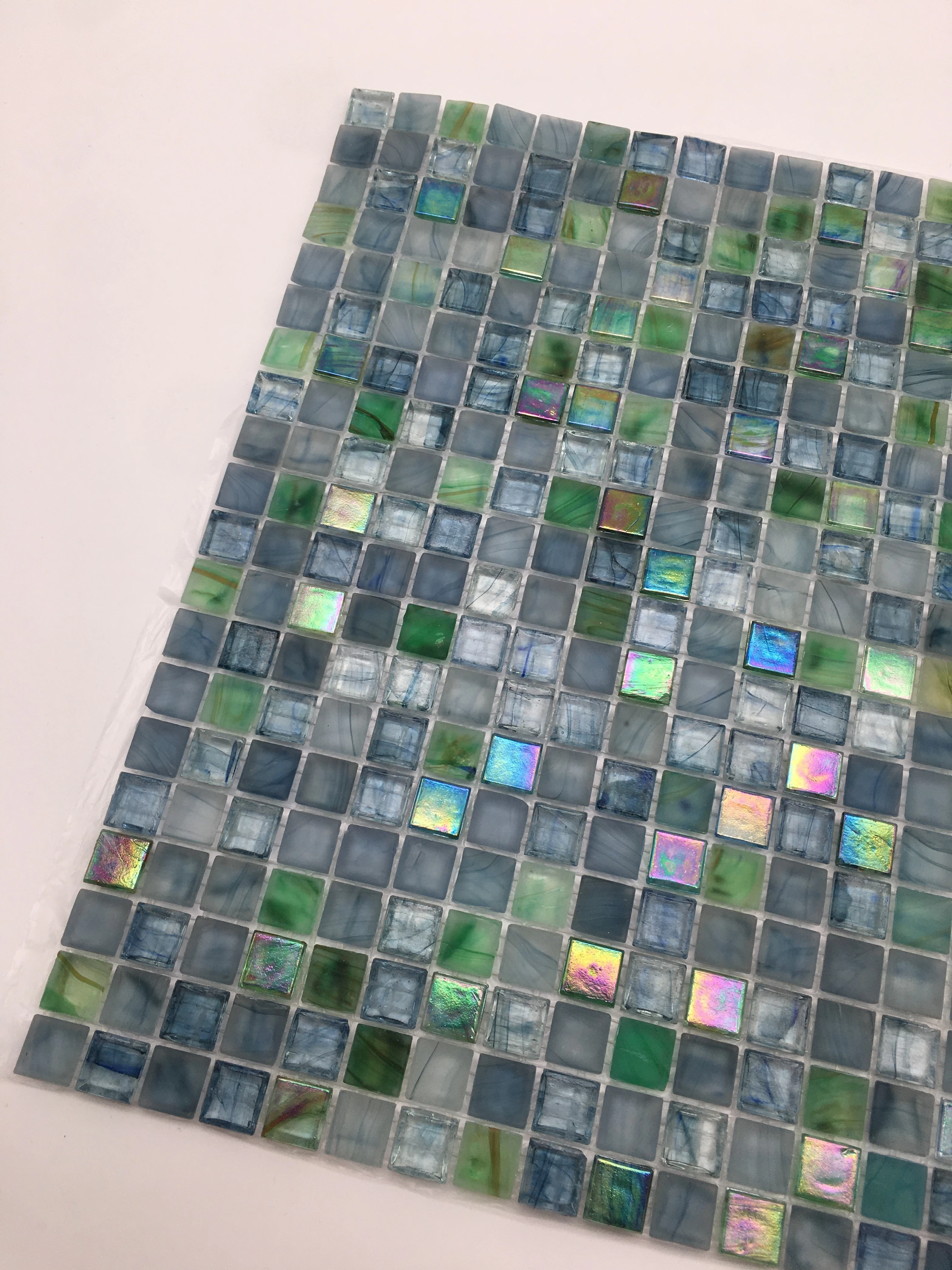 Buy Foshan High Quality 20x20 Glass Blue Swimming Pool Glass Mosaic ...