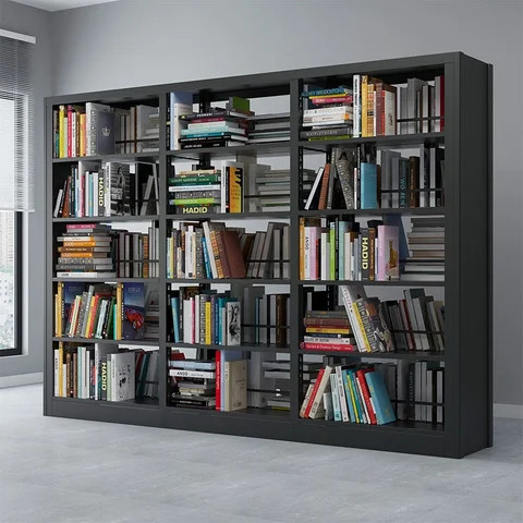 Buy Furniture School Library Bookshelf Whole Metal Display Stand ...