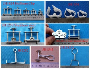 Buy Galvanized Steel Tubing Spring Clip Shut Off Hose Pinchcock Clamp ...