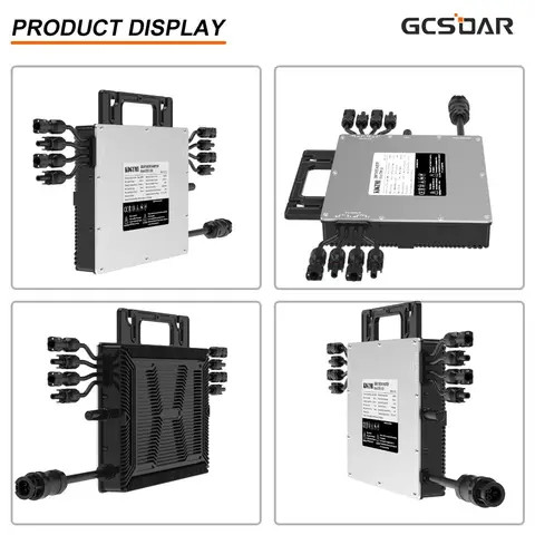 Buy Gcsoar Micro Inverter Wifi Pure Sine Wave Voltage Input 22-60vdc ...