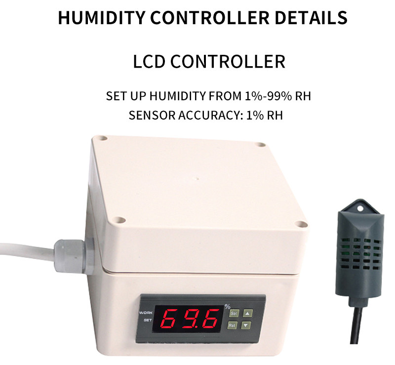 Buy Greenhouse Humidity System Mist Cooling System 200pcs Brass Mist ...