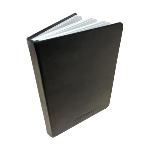Buy High Quality Black Dotted Notebook Hot Stamping Solid Color ...