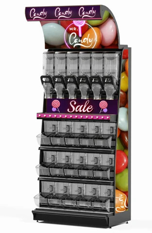 Buy High Quality Convenience Iron Display Shelves Shelving Store Racks ...