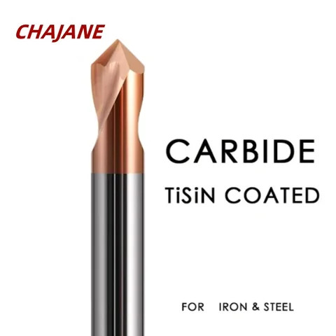 Buy Hrc55 60 90 120 Degree Chamfer Center Drills 1-20mmmachining Hole ...