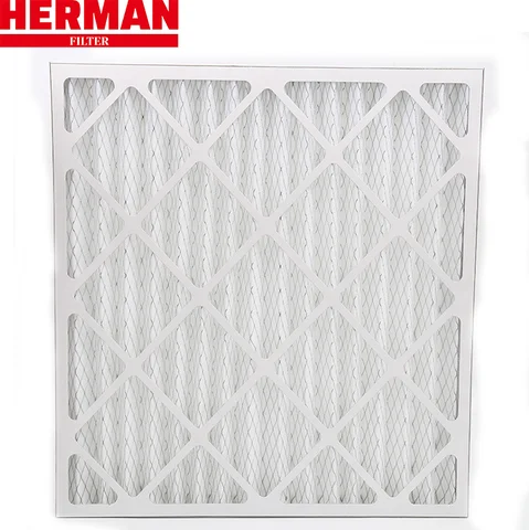 Buy Hvac Panel Paper Frame Air Filter Pre Air Purification Filters ...