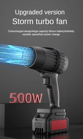 Buy Industrial Grade Portable Wireless Lithium Battery Electric Blower ...