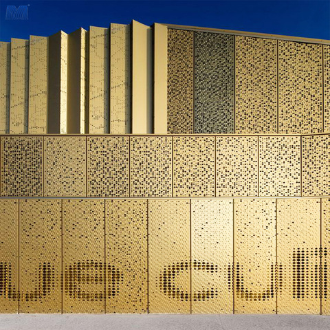 Buy Islamic Fireproof Exterior Aluninum Curtain Wall Facade Cladding ...