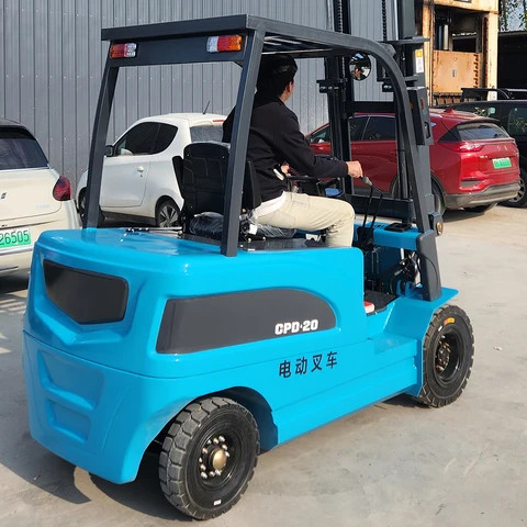 Buy Lithium Ion Battery Forklift Stacker 48v Small Self Loading Electric Forklift Truck 2 Ton 3 ...