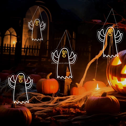 Buy Make Your Halloween Parties Memorable With Flexible Flashing Ghost ...