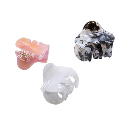 Buy Mini Hollow Fashion Semi Circle Arch Small Hair Clip Claws Custom ...