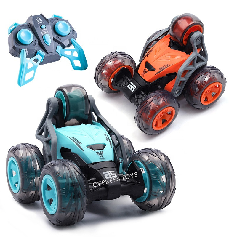 Buy New Arrival 5 Wheels 2.4g Rc Stunt Radio Control Car Fancy Rc Stunt ...