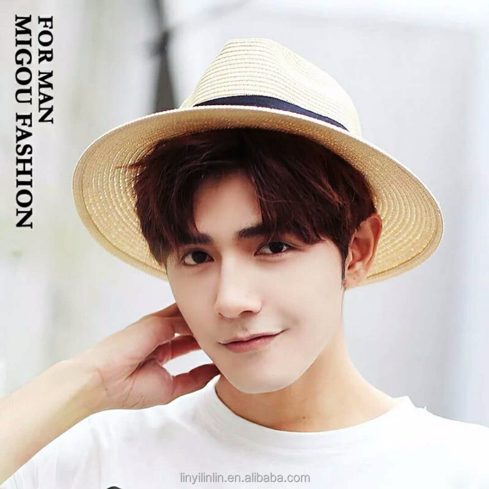 Buy Panama Straw Hats Summer Paper Hat Wholesale from Linyi Linlin ...