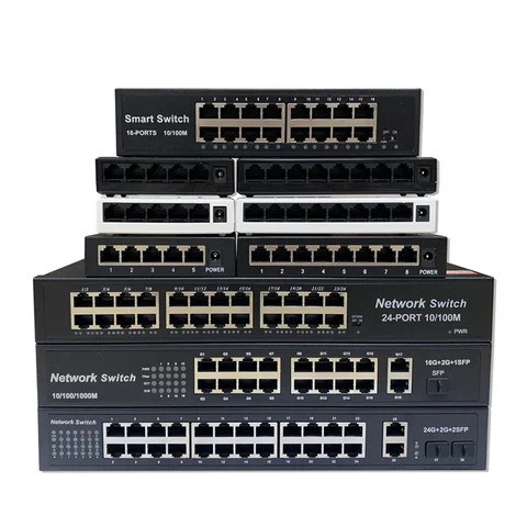 Buy Plastic Switch 8 Port 10/100m Desktop Network Switch 8 from ...