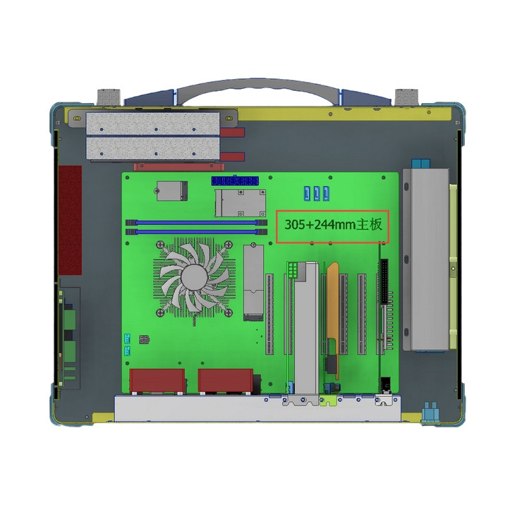 Buy Portable Rugged Industrial Computer Case With Atx Board Ipc On ...