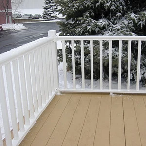 Buy Pvc Vinyl Railing, White Color Tan Color Black Color Vinyl Railing ...