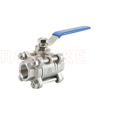 Buy Q11f-16p Stainless Steel Cf8 Cf3 Cf8m Cf3m Three-piece Internal Thread Manual Ball Valve ...