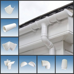 Buy Roof Half Round Gutter/ Pvc Gutter Price/ Plastic Rain Water ...