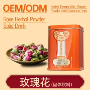 Buy Rose Herbal Powder Solid Drink Herb Extract Natural Rose Flower ...