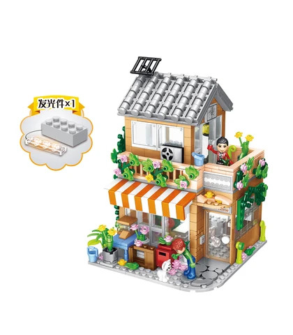 Buy Street View City Building Homestay Model Home Hostel Villa Bricks ...