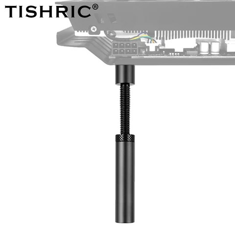 Buy Tishric Adjustable Telescopic Rotary Screw Video Card Sag Bracket ...