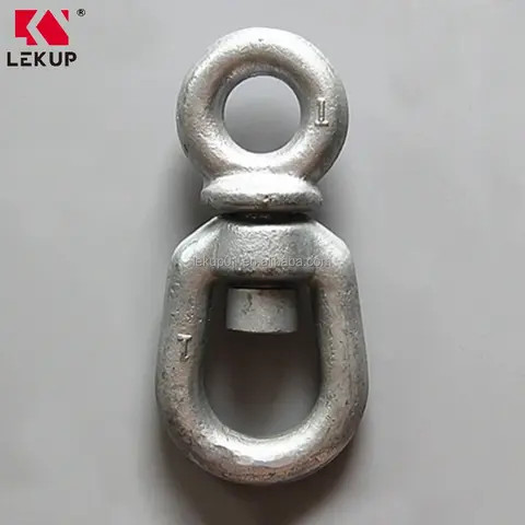Buy U.s. Forged Double Ended Swivel Eye Hook G401 Galvanized Eye To Eye ...