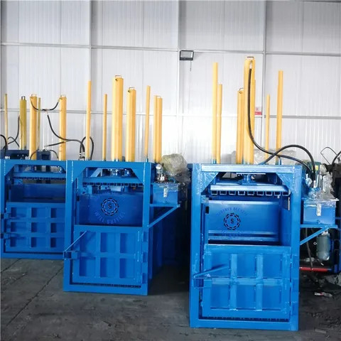 Buy Vertical Semi-automatic Hydraulic Packer /waste Paper Baler Of ...