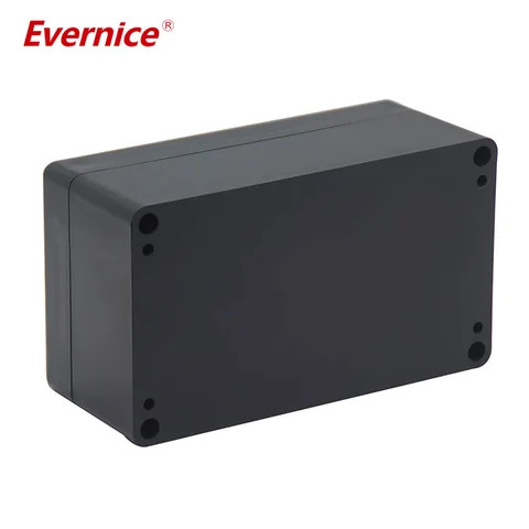 Buy Waterproof Black Abs Plastic Enclosure Junction Box Electronic ...