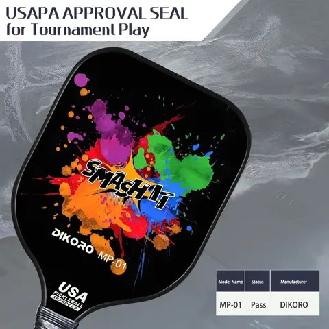 Buy Wholesale Usapa Approved Pro Pickle Ball Rackets Durable Fiberglass ...