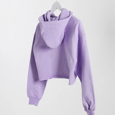 Buy Wholesale Womens Oversized Drop Shoulder 100% Cotton Terry Crop Top ...