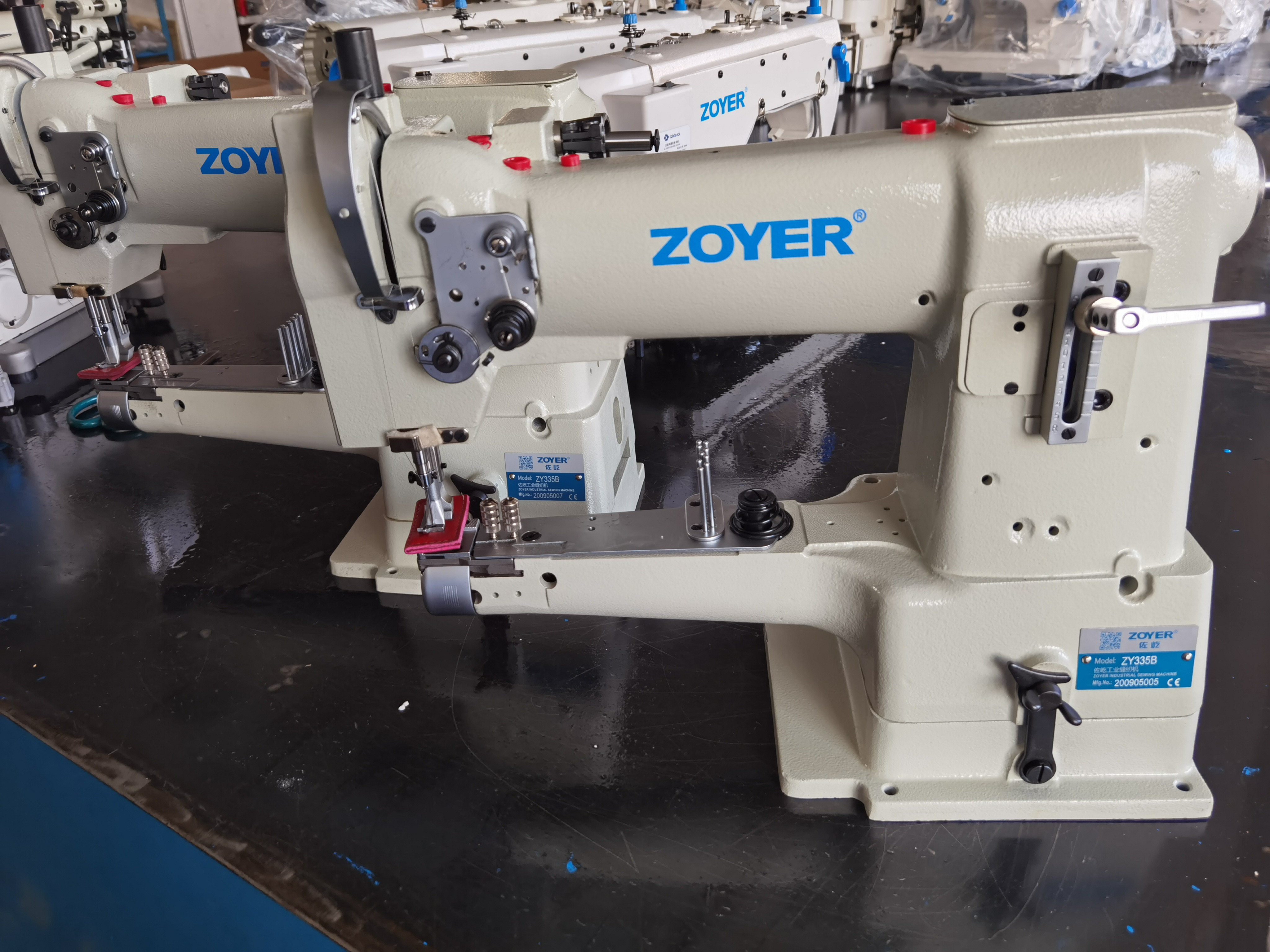 Buy Zoyer Zy335a Single Needle Cylinder-bed Big Hook Heavy Duty Sewing ...