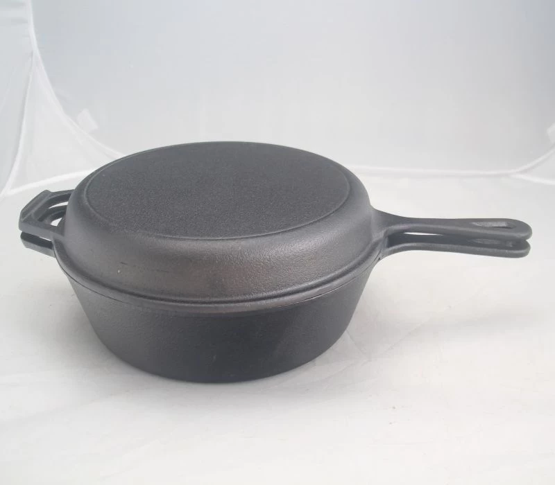 Buy Cast Iron Combo Cooker With Handle from SHIJIAZHUANG WELLS TRADING ...
