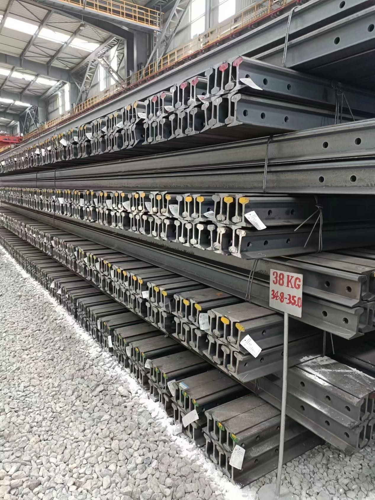 Buy 38 Kg Rail Steel from Hebei Chenghe Steel Sales Co., Ltd., China ...