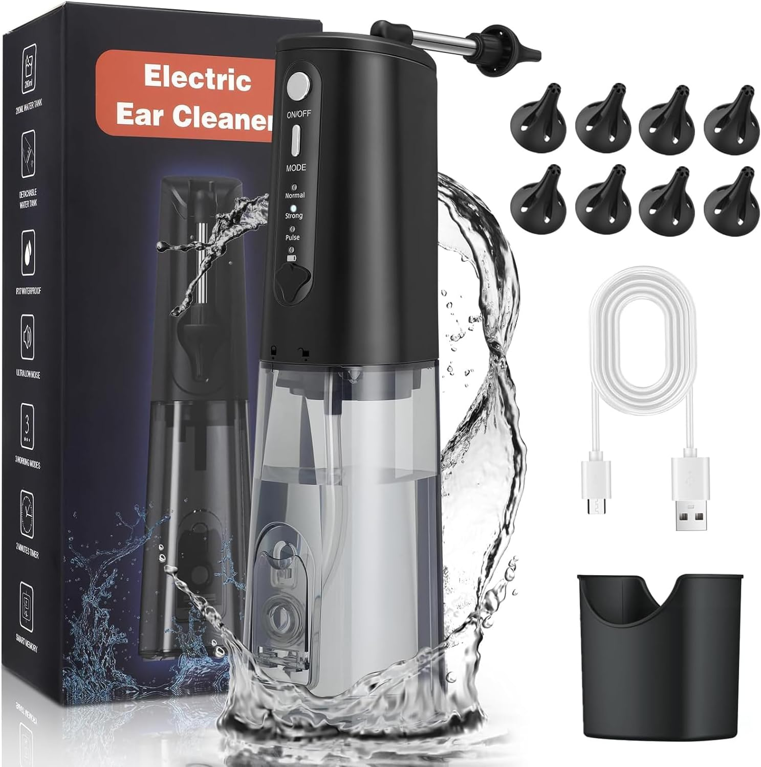 Buy Electricear Cleaner, Ear Cleaning Kit With 5 Pressure Modes ...
