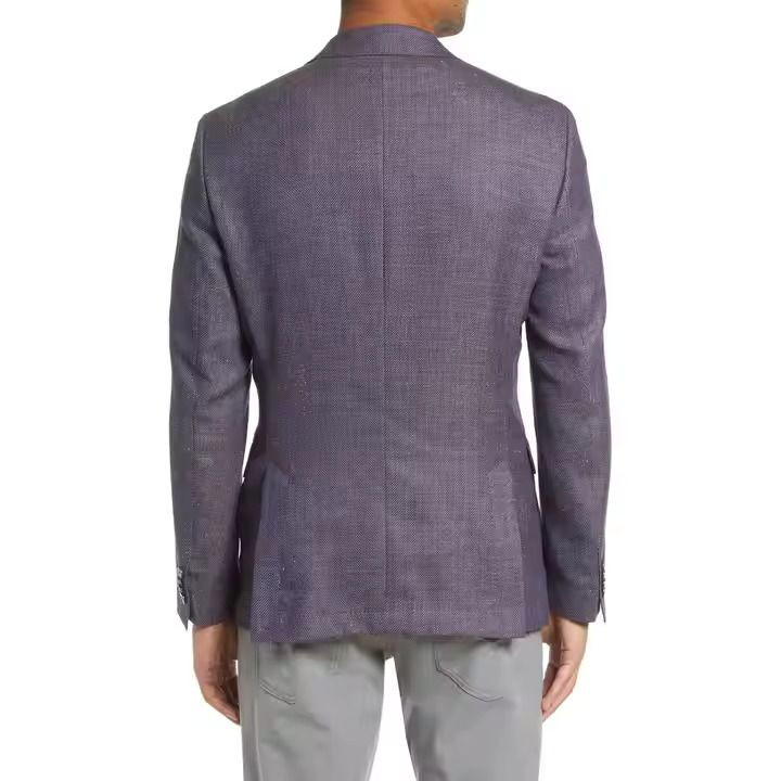 Buy Business Casual Style Button Slim Fit Jackets Mens Blazers from ...