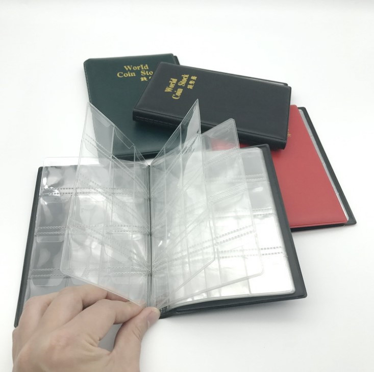Buy 10 Pages 120 Pockets Album For Coins Collection Book Home ...
