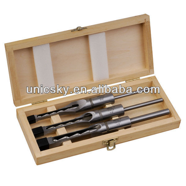 Buy 3pc Hollow Mortising Chisel Bit Set from Unicsky International Co ...