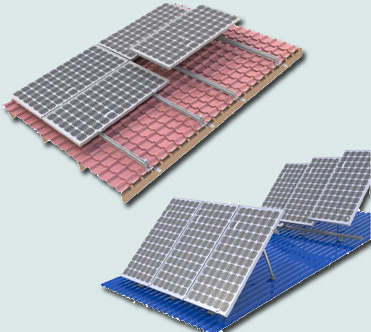 Buy 6kw Grid Tie Power System Solar Panel Energy System Truss Roof ...